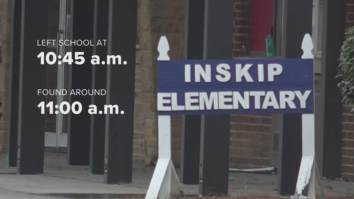 Student walks out of Inskip Elementary School | wbir.com
