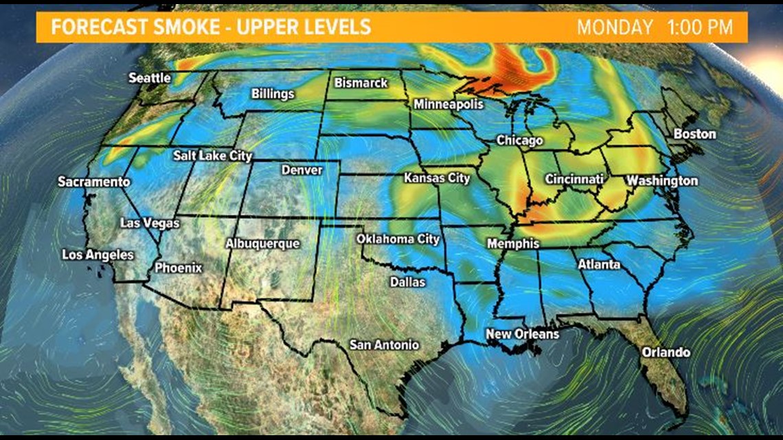 The Smoky Mountains region is a little smokier as smoke arrives from ...