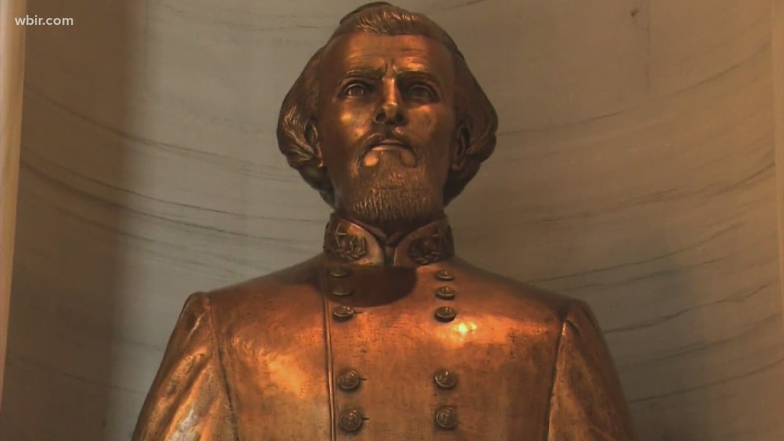 TN Commission votes to move Nathan Bedford Forrest bust to museum ...