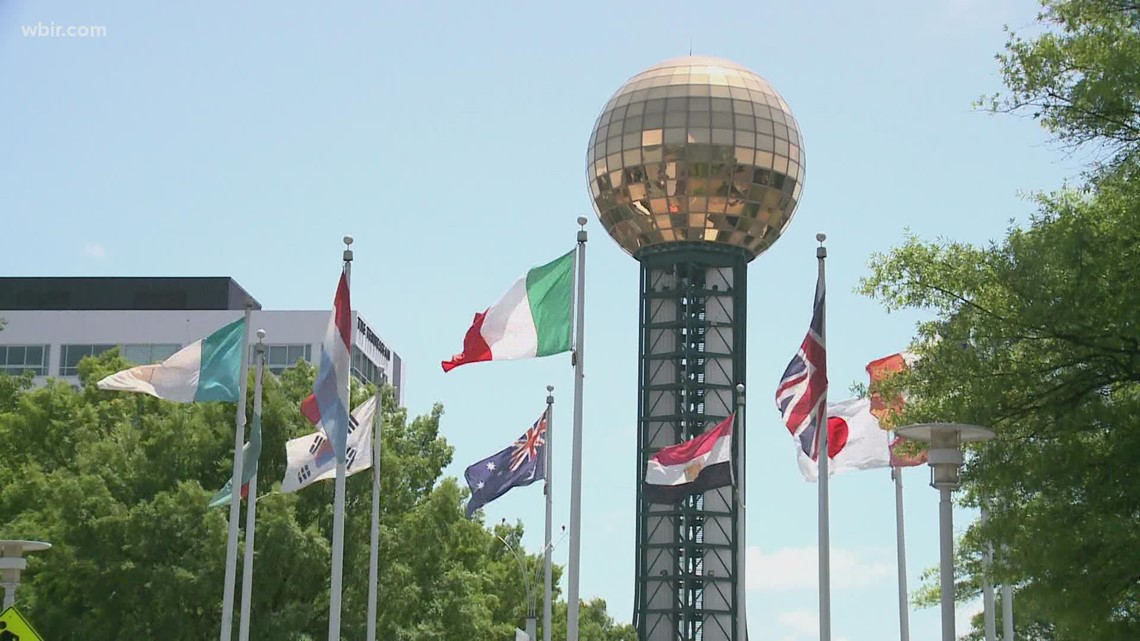 Sunsphere base to have original blue color restored | wbir.com