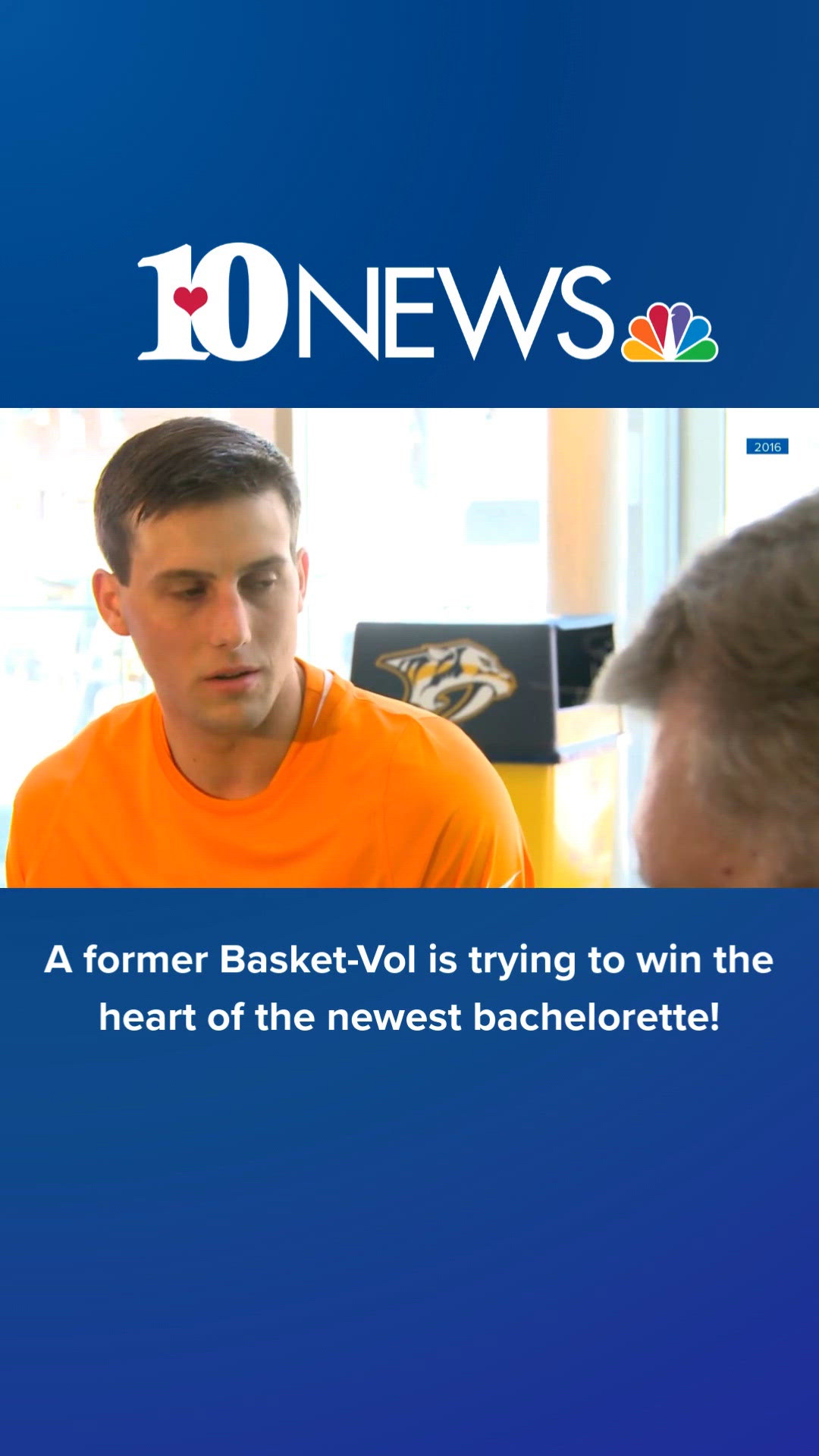 Former Vols player Lew Evans joins 'The Bachelorette' | wbir.com