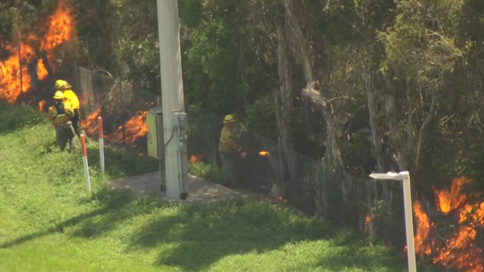 Crews continue to fight against brush fires in Florida | wbir.com