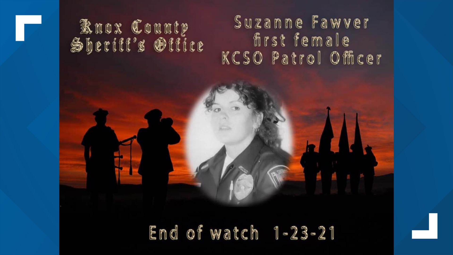 End of watch: First female KCSO patrol officer passes away Saturday ...