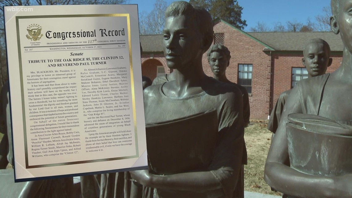 Clinton 12 and Oak Ridge 85 recognized for their roles in history by U ...