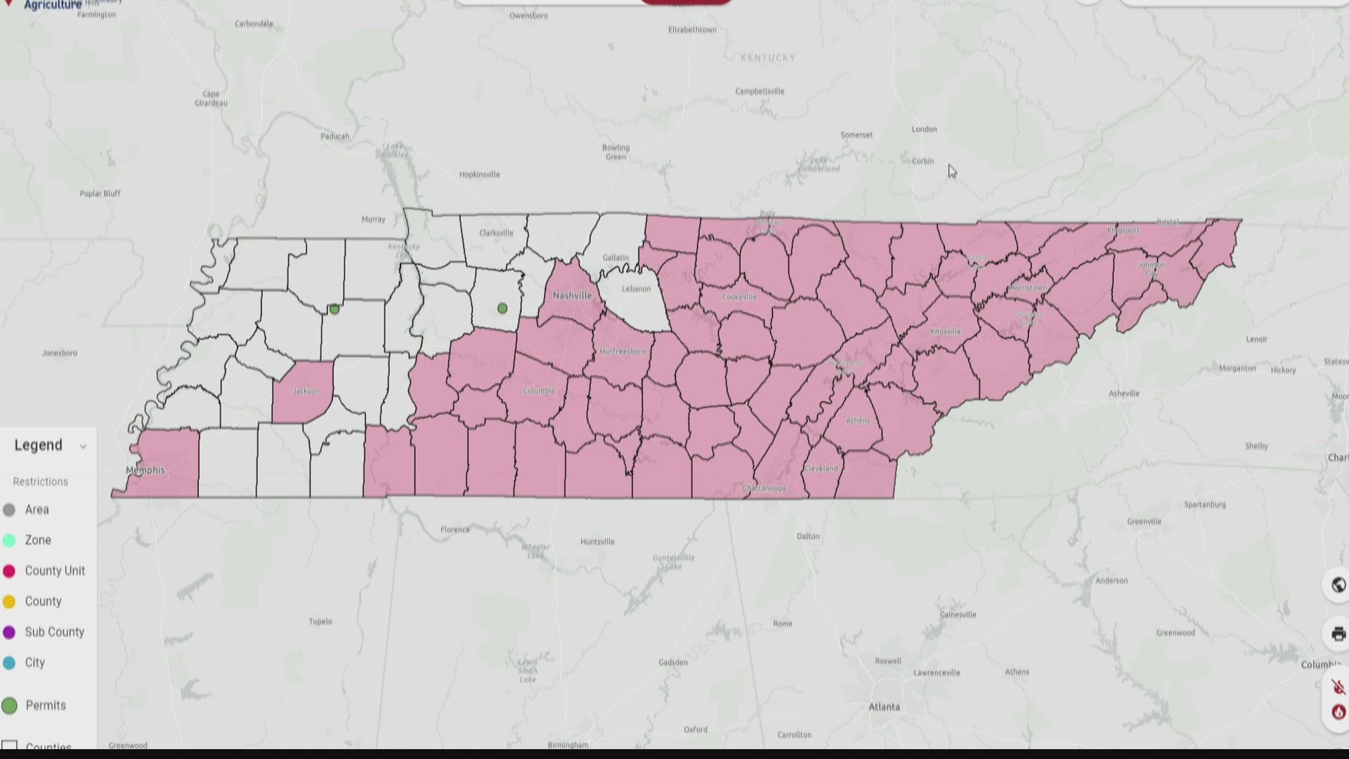 Fire danger high across East Tennessee, burn restrictions in place ...