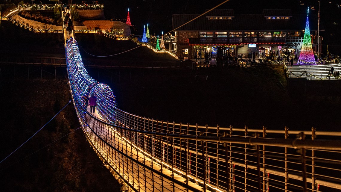SkyBridge to shine twice as bright when Lights over Gatlinburg begins ...