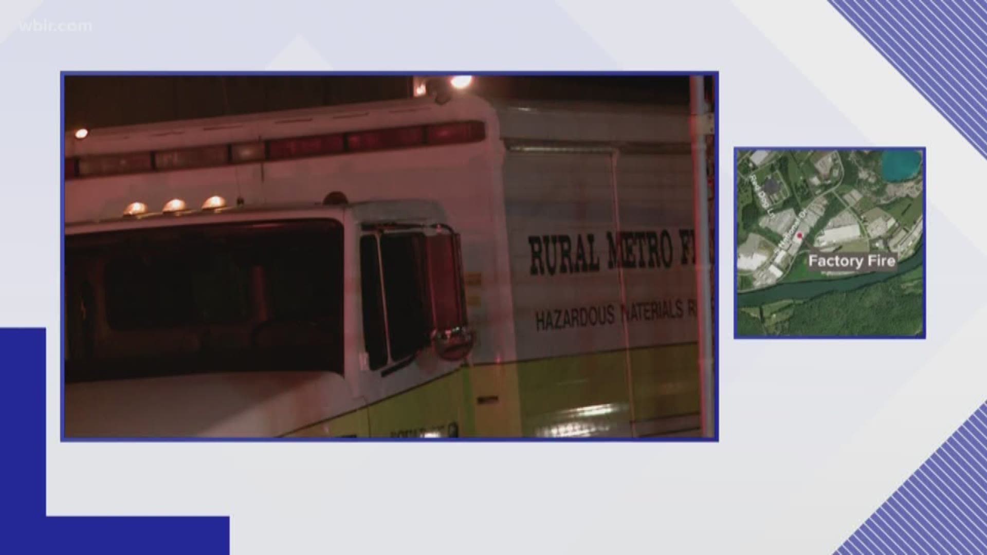 Rural Metro Fire respond to fire at Republic Plastics Factory | wbir.com