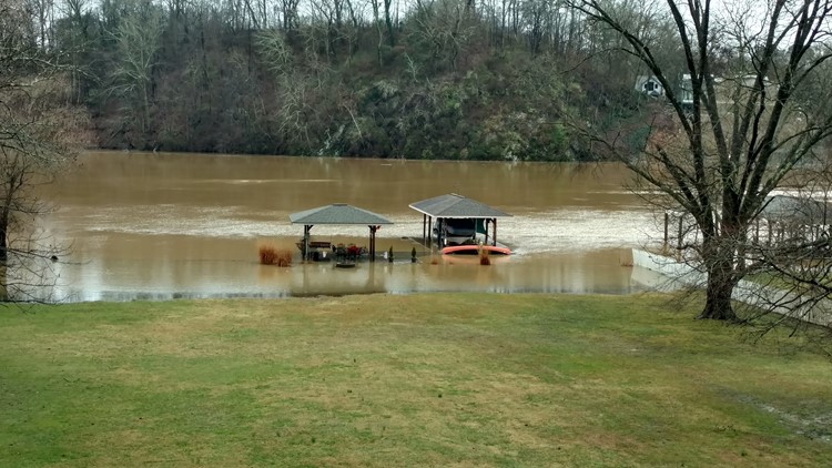 Flooding begins to recede following water-covered roads, rescues, and ...