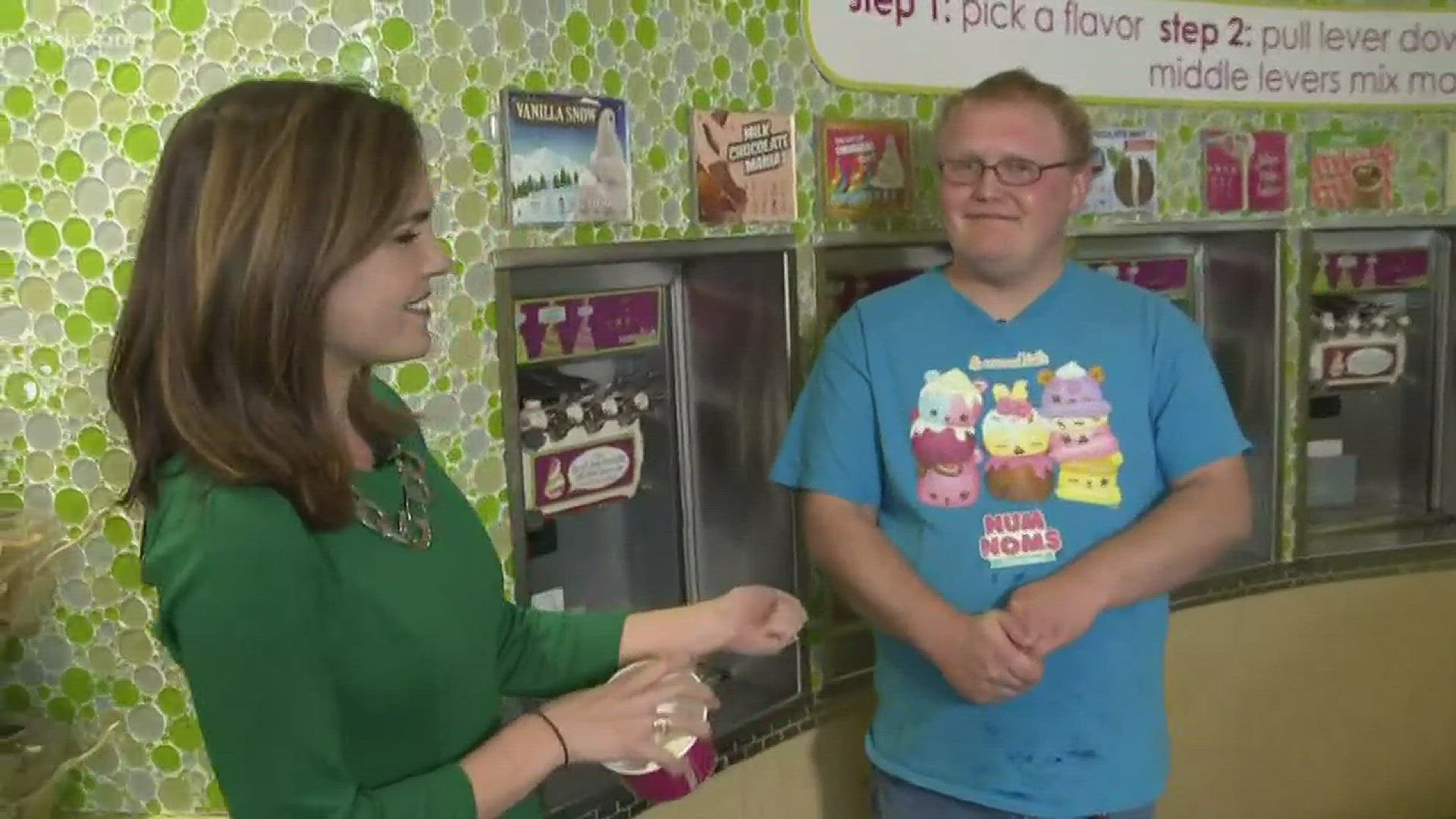 Frozen yogurt shop employees with disabilities serving up positivity ...