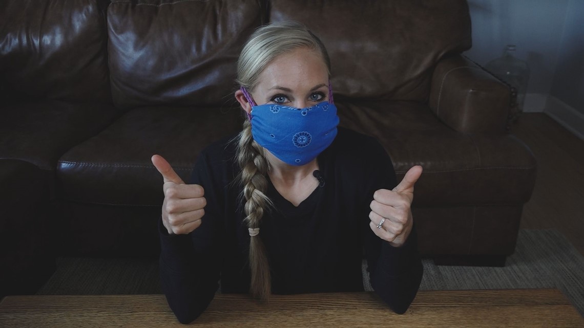 Make a DIY no-sew mask at home | wbir.com