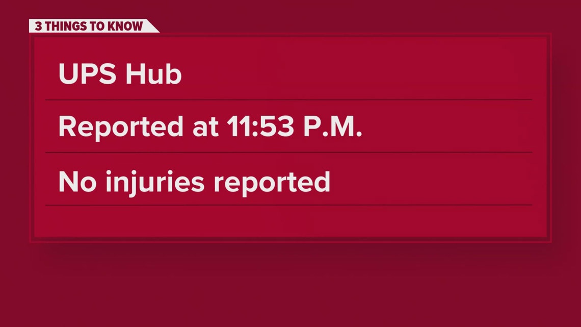 UPS Hub catches fire in Athens | wbir.com