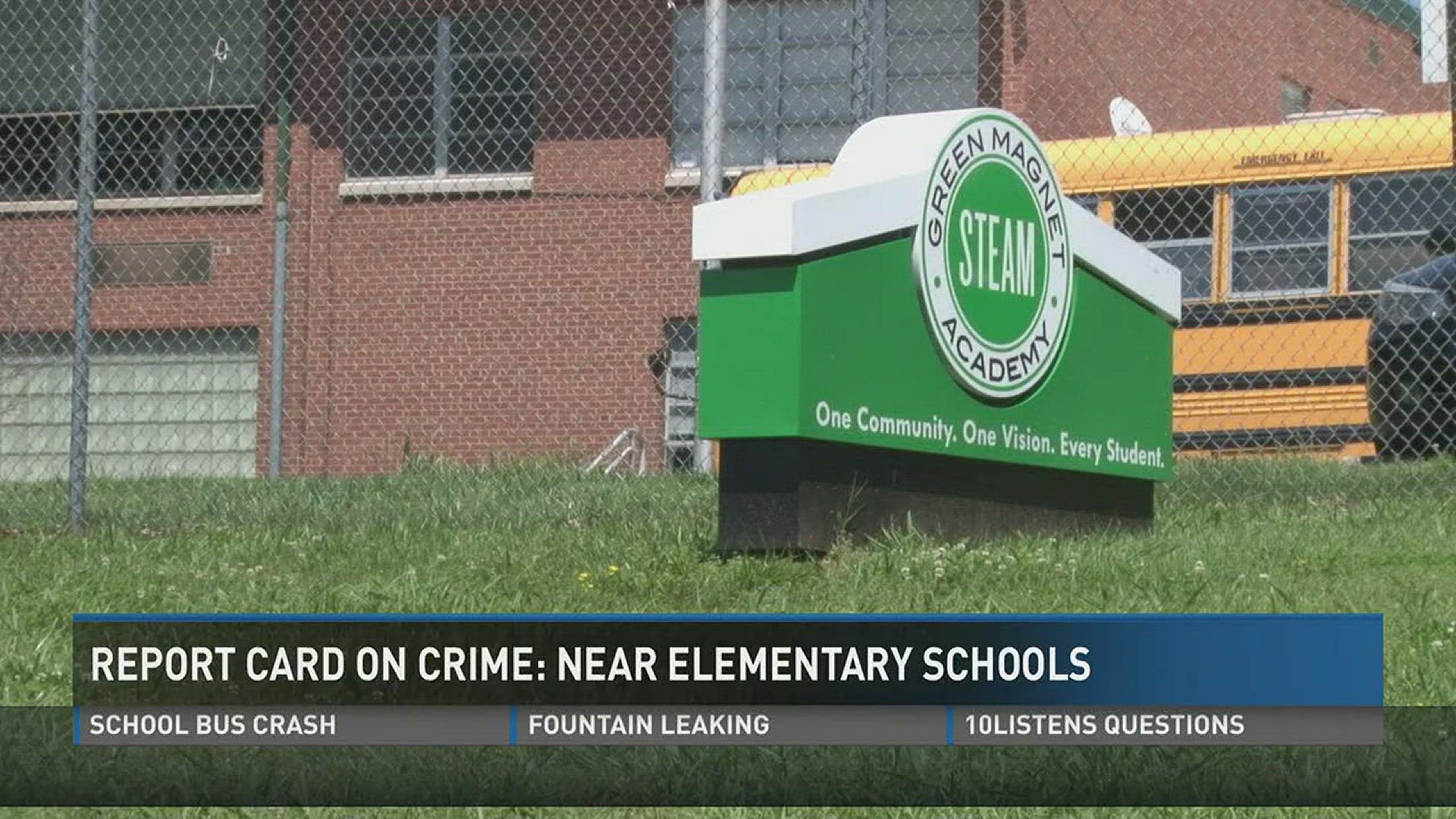 Report Card on Crime: Elementary Schools | wbir.com