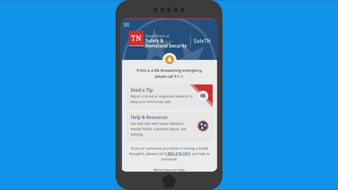 'SafeTN' app lets people report crimes directly to law enforcement ...