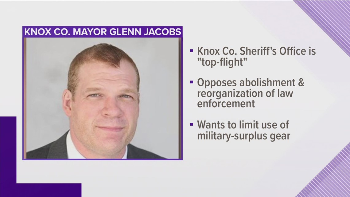 Mayor Jacobs offers his take on how to improve law enforcement | wbir.com