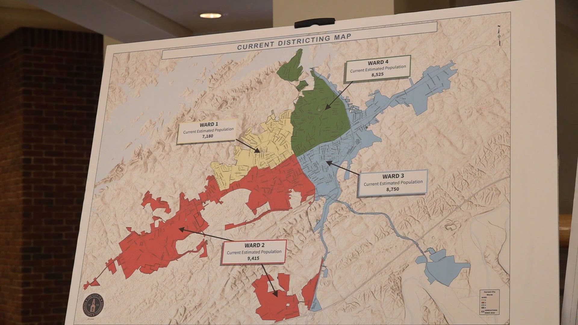 Morristown City leaders considering changes to ward map | wbir.com