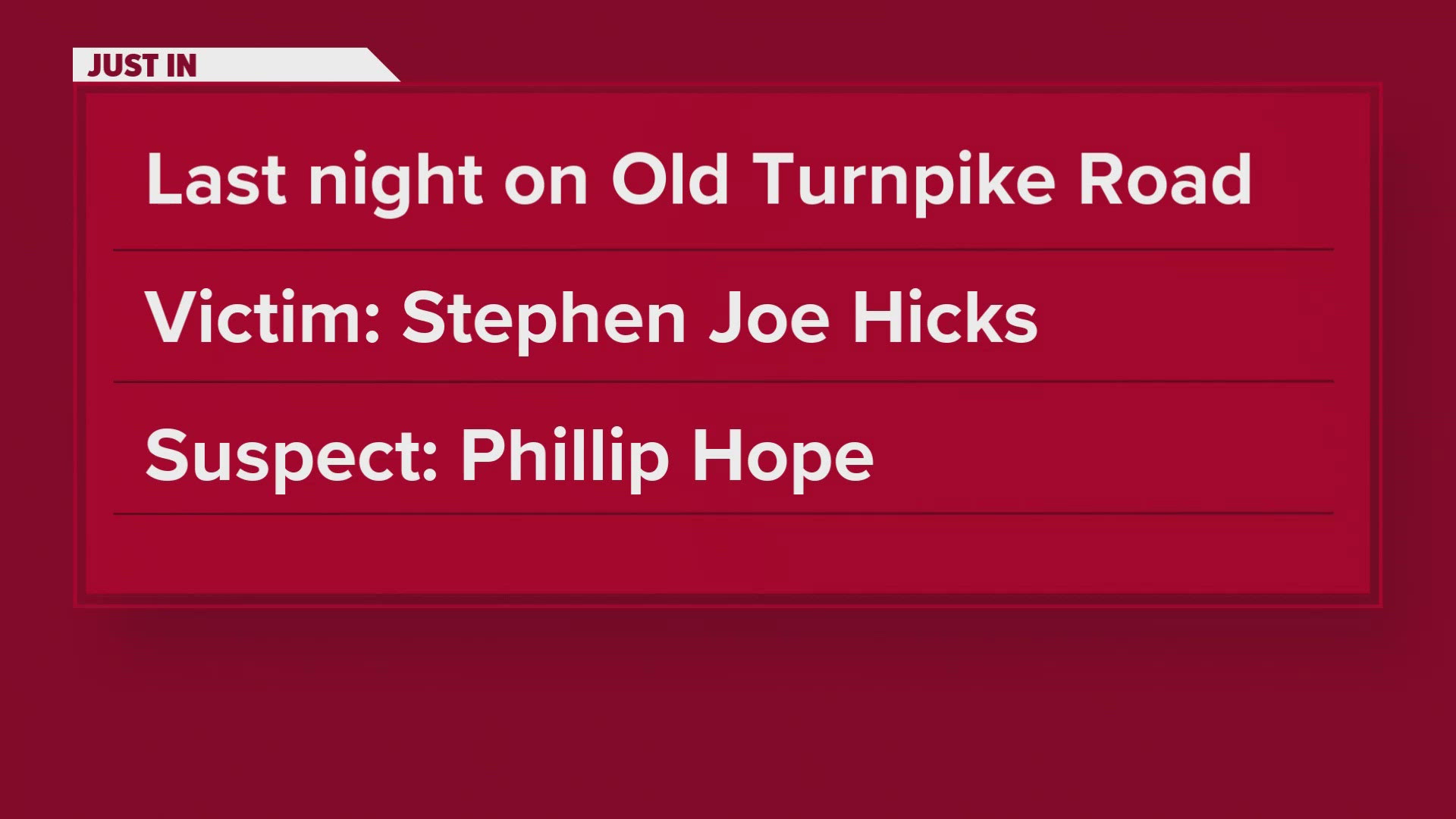Latest details in the killing of Stephen Joe Hicks in Fentress County ...