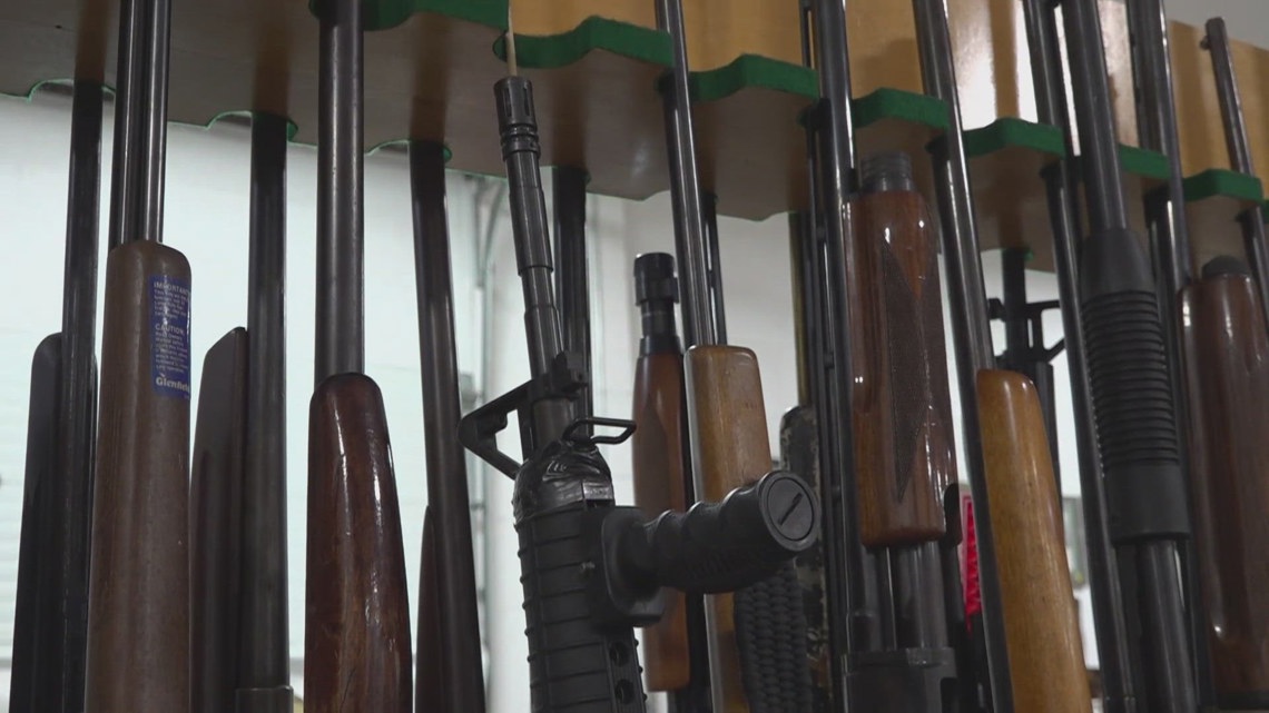 Around 400 weapons that were confiscated by law enforcement sold during ...