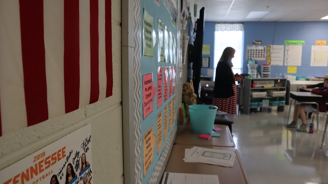 A look inside the first day of school at Clinton Elementary | wbir.com