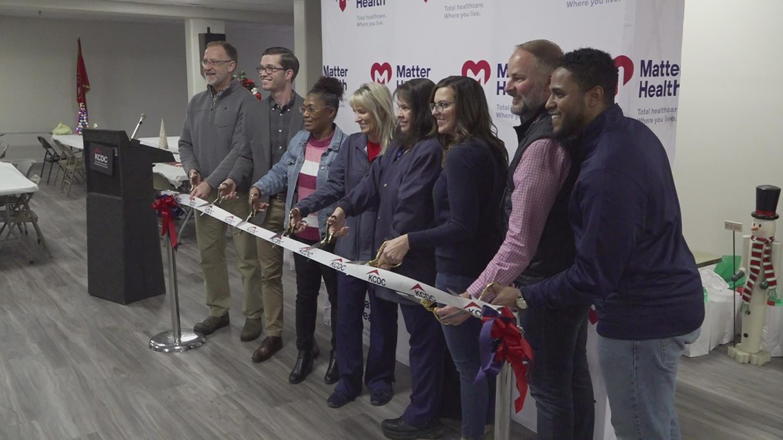KCDC celebrates opening on-site wellness center to provide care for ...
