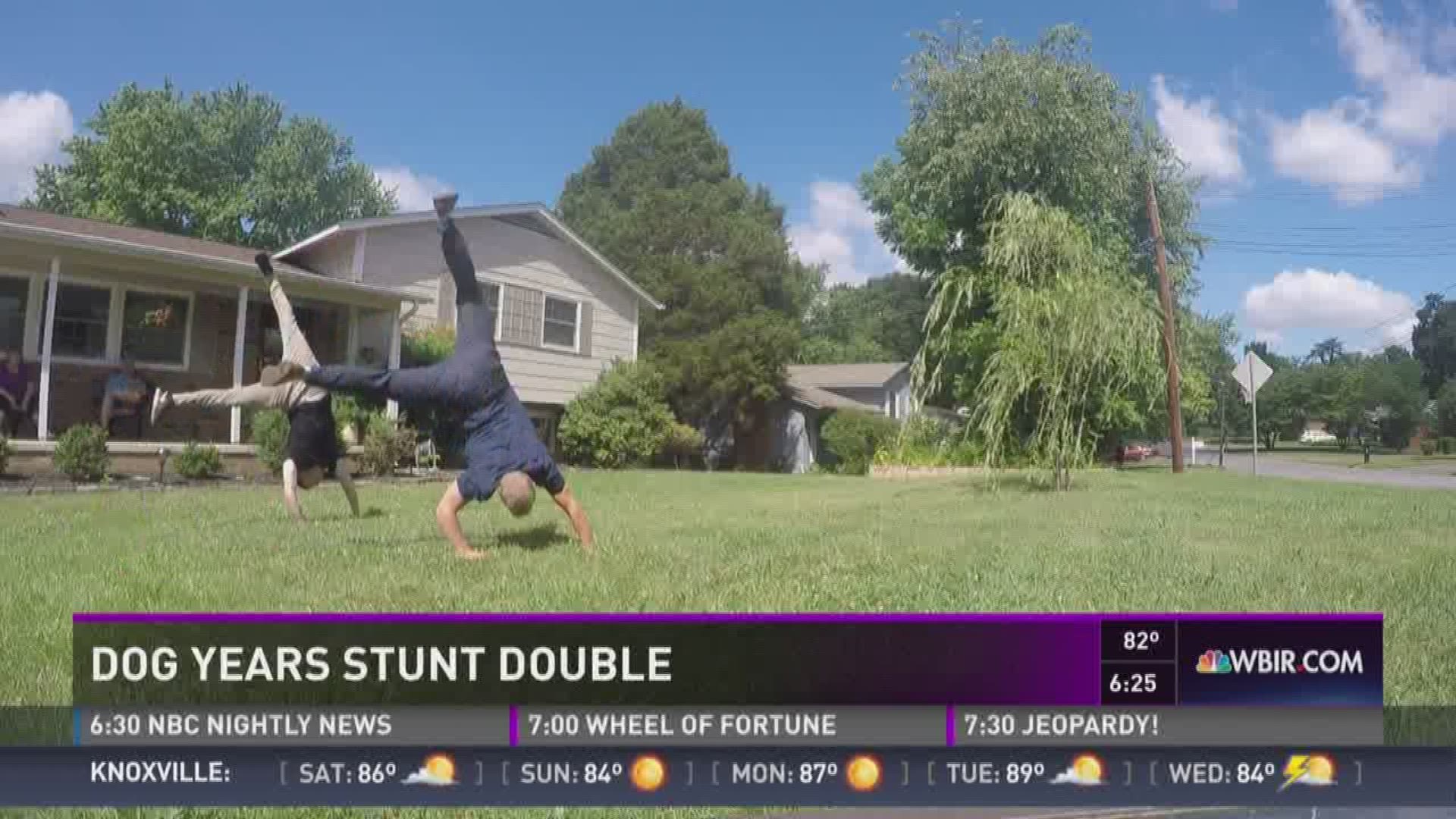 Knoxville native returns home as stunt double in 'Dog Years' | wbir.com