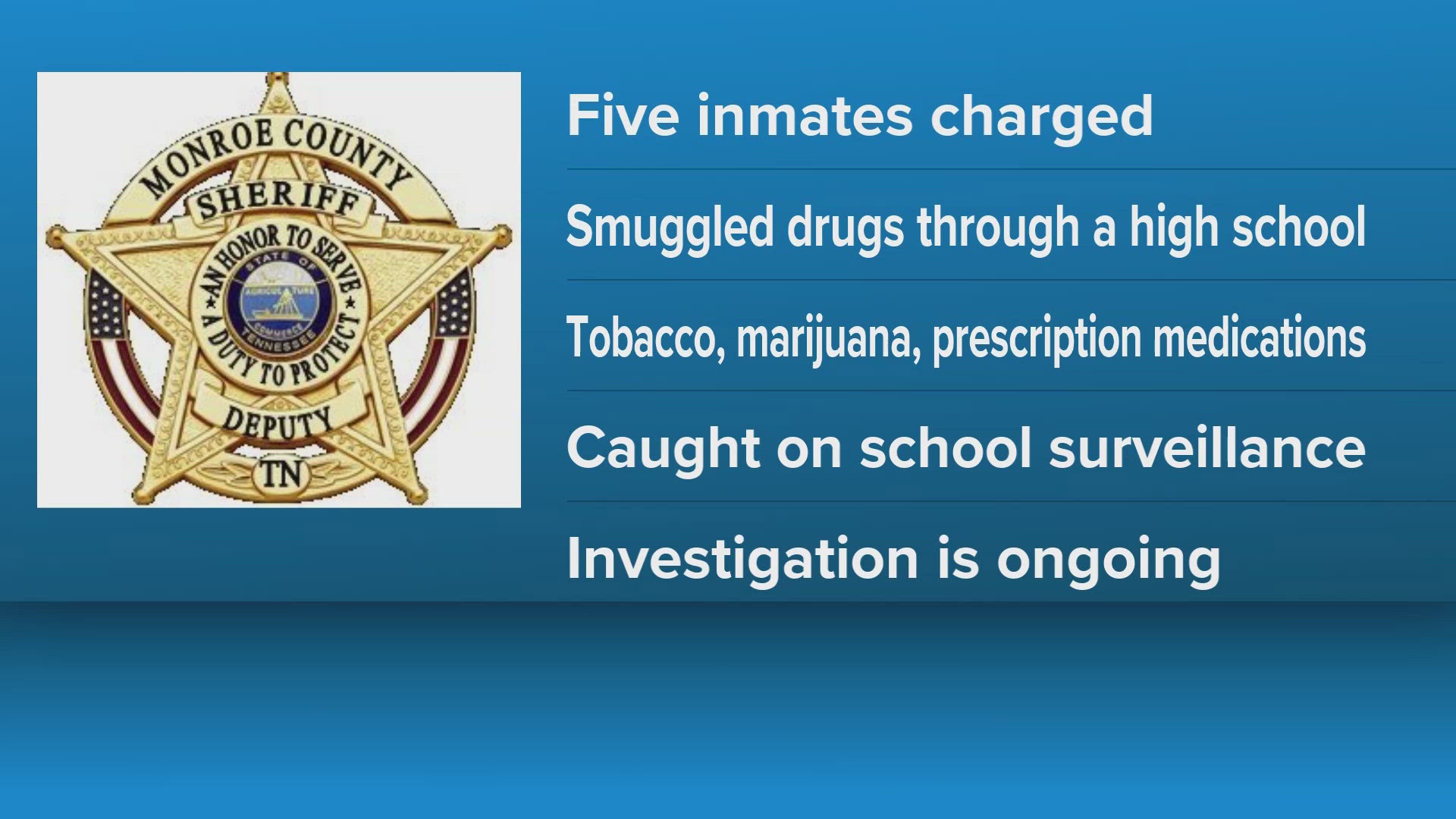 Five charged in Monroe County school contraband scheme involving ...