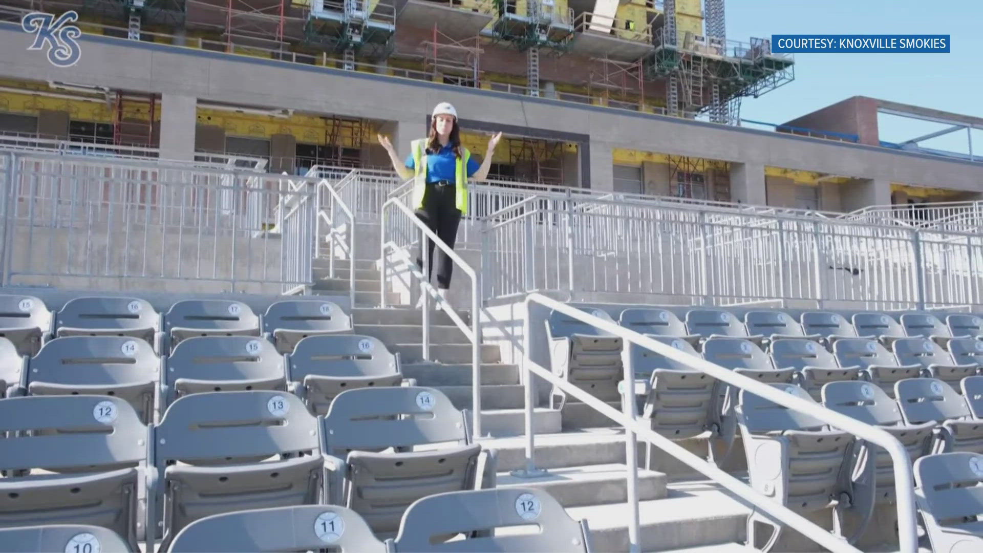 Knoxville Smokies share new stadium progress video ahead of new season | wbir.com