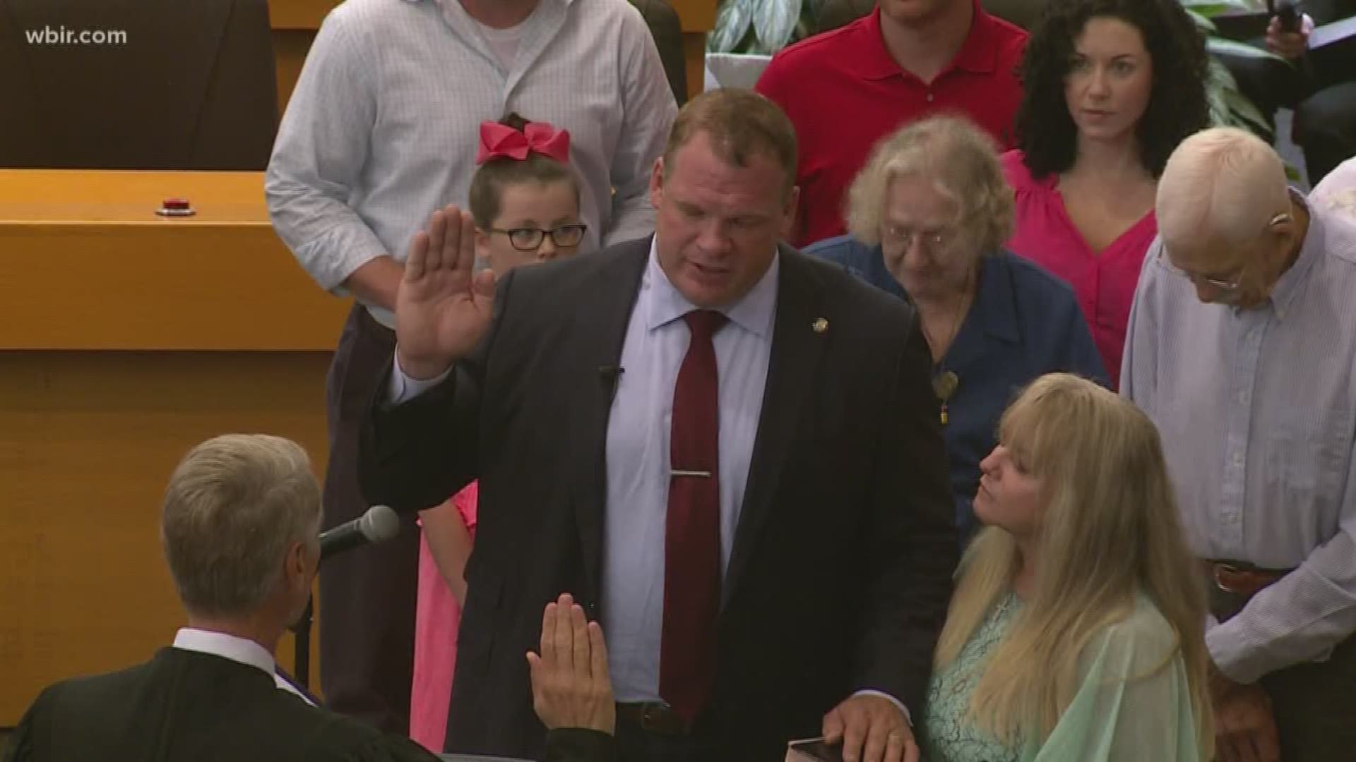 Jacobs, Spangler, other Knox County elected officials sworn in Friday ...