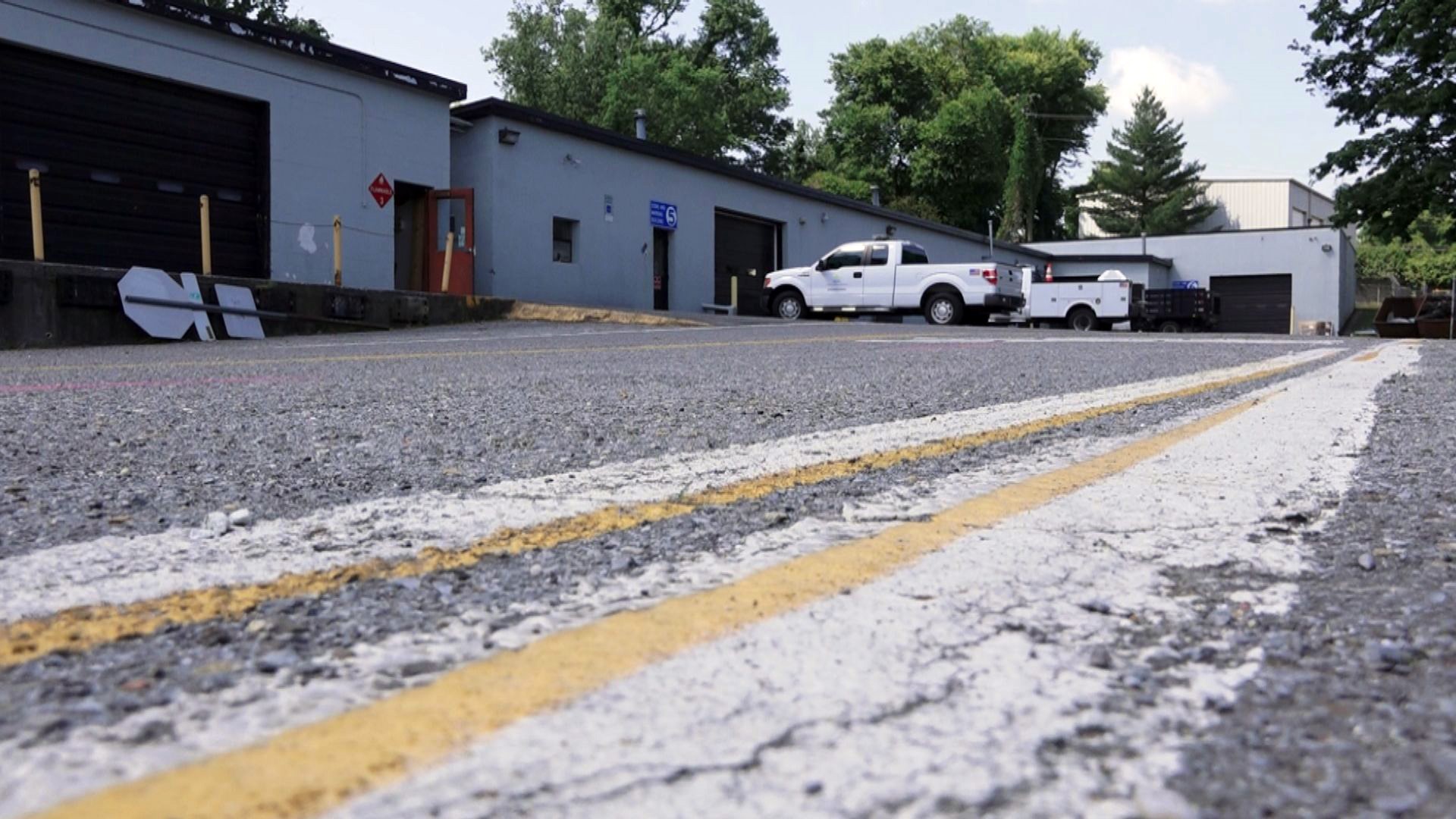 Signs and lines a way of life for public works crew | wbir.com