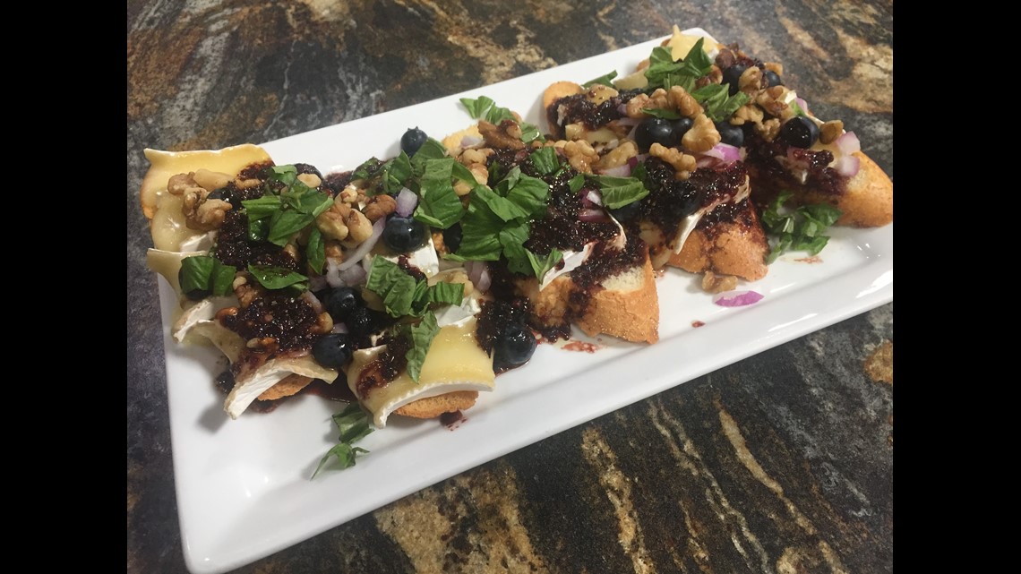 Sweet with a crunch: Blueberry Walnut Crostini | wbir.com
