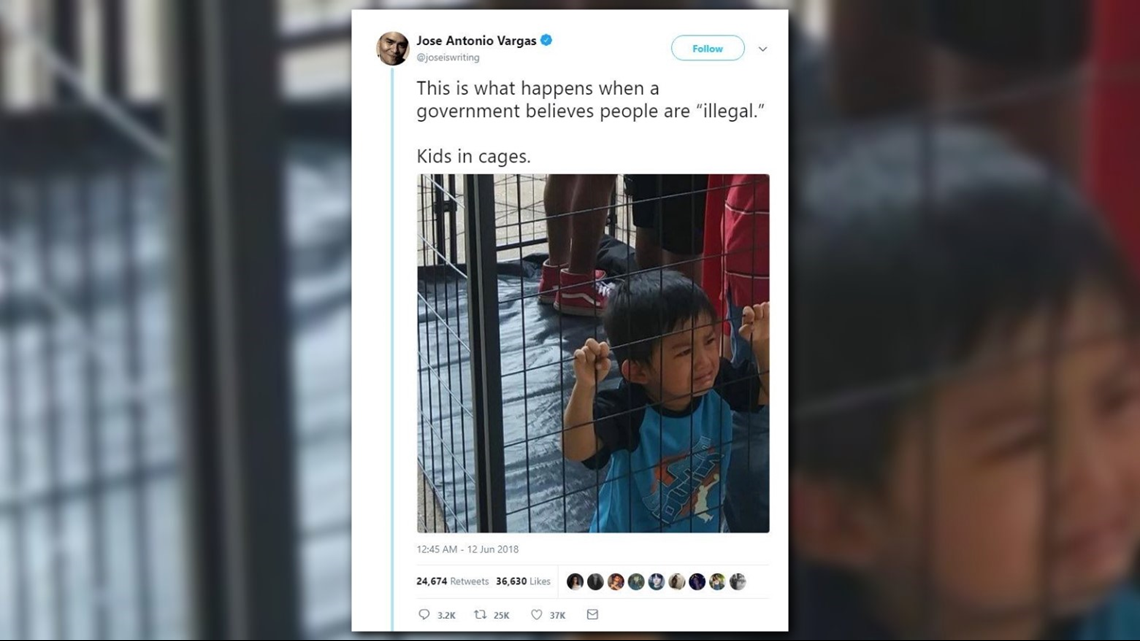 Fact check: Was a viral photo of a caged child staged? | wbir.com
