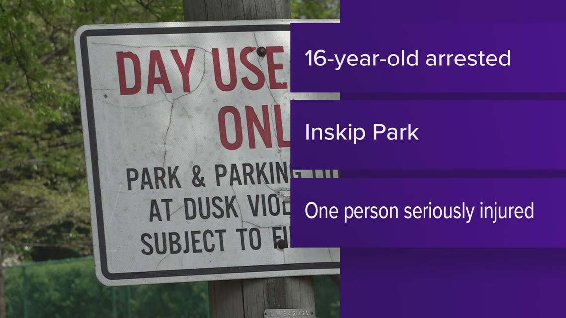 KPD: 1 wounded, 16-year-old arrested after shooting at Inskip Park in ...