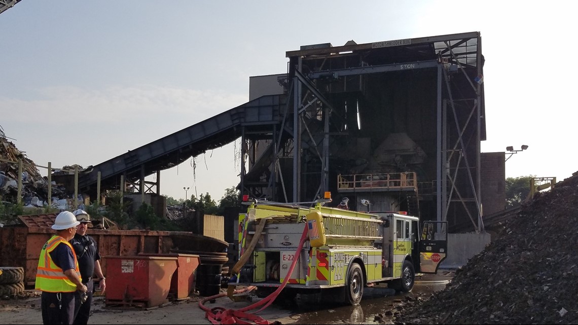 Rural Metro Fire: All workers evacuated from fire at PSC Metals | wbir.com