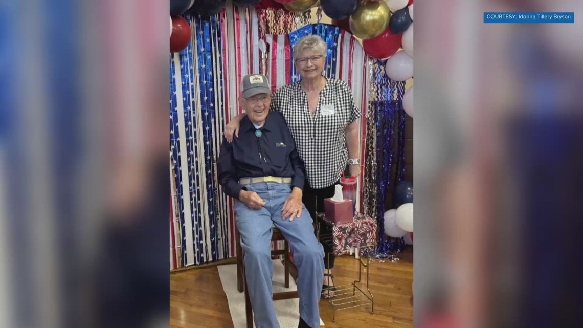 WWII hero credited with saving 10 lives during conflict celebrates ...