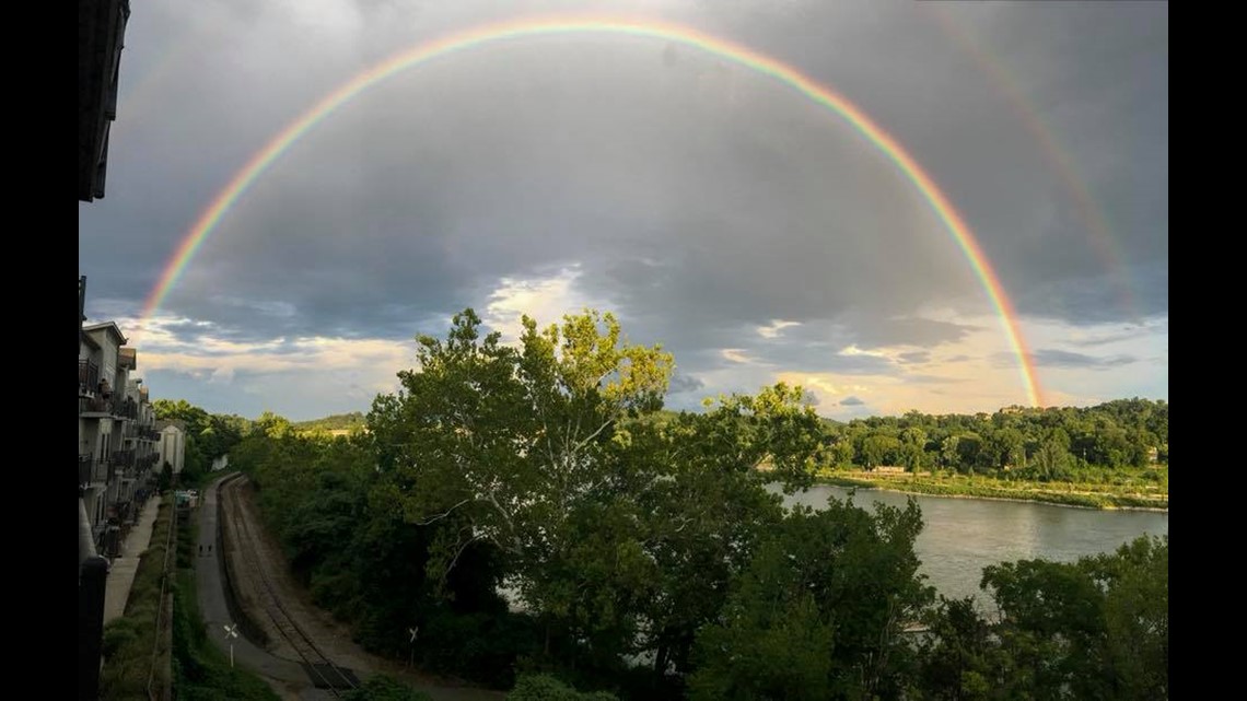 Did you see it? Double rainbow graces East Tennessee skies | wbir.com
