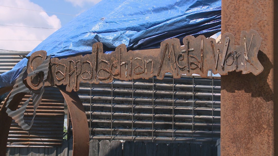 Scrappalachian Metal Work turns scrap metal into art | wbir.com