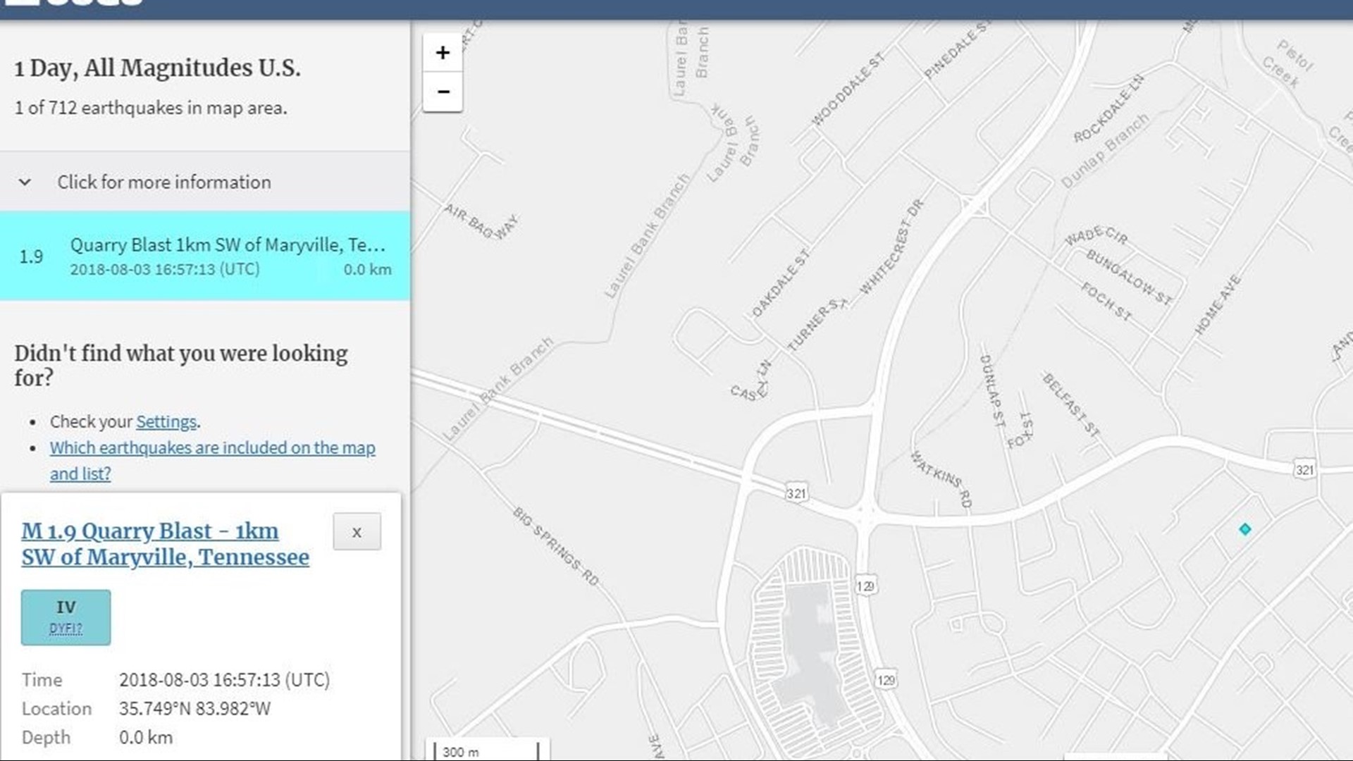 USGS says quarry blast behind booms and tremors in Maryville, quarry ...