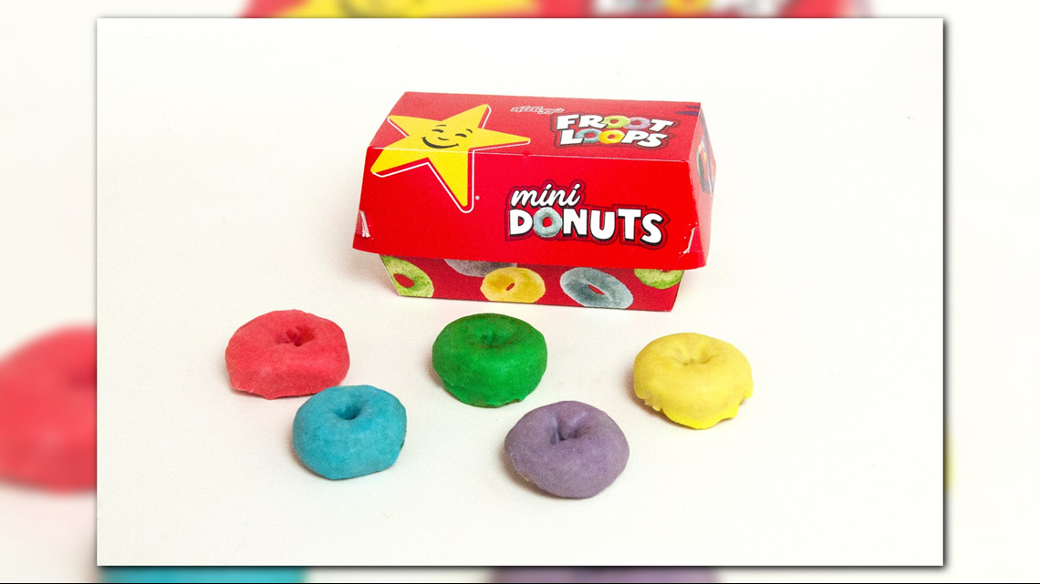 Hardee's is selling Froot Loops mini donuts | wbir.com