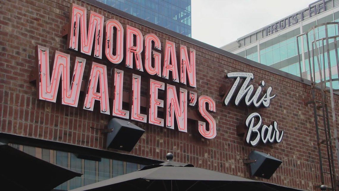 Morgan Wallen can hang sign over his bar in downtown Nashville | wbir.com