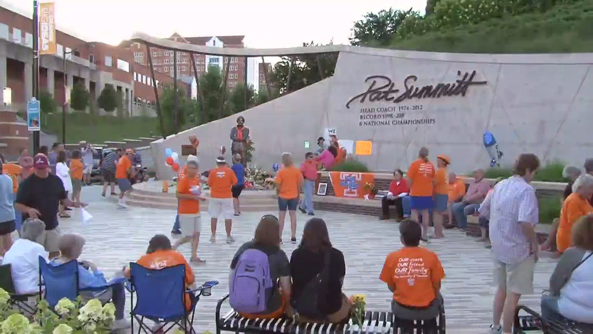 Time lapse of Pat Summitt Plaza | wbir.com