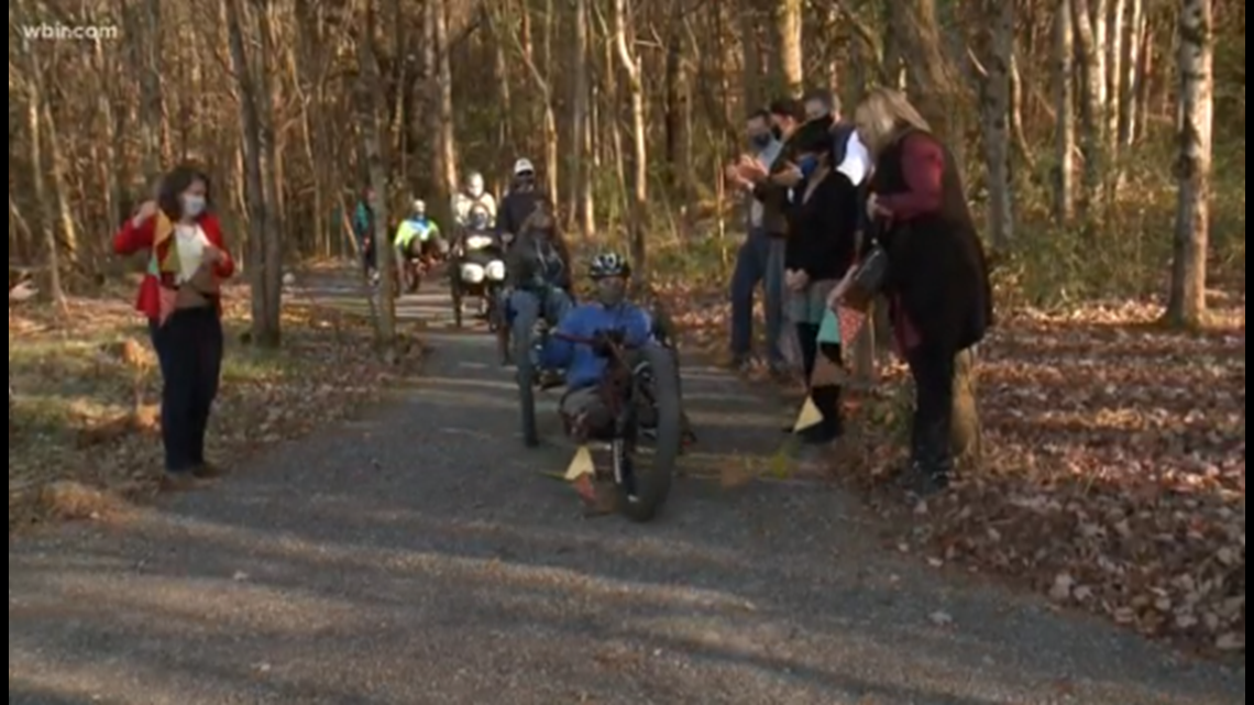 New Sharps Ridge playspace & trails are designed to accommodate people ...