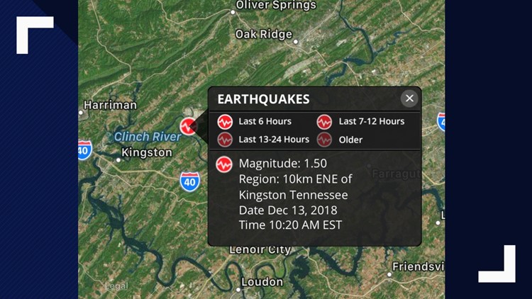 Second earthquake shakes East Tennessee Thursday | wbir.com