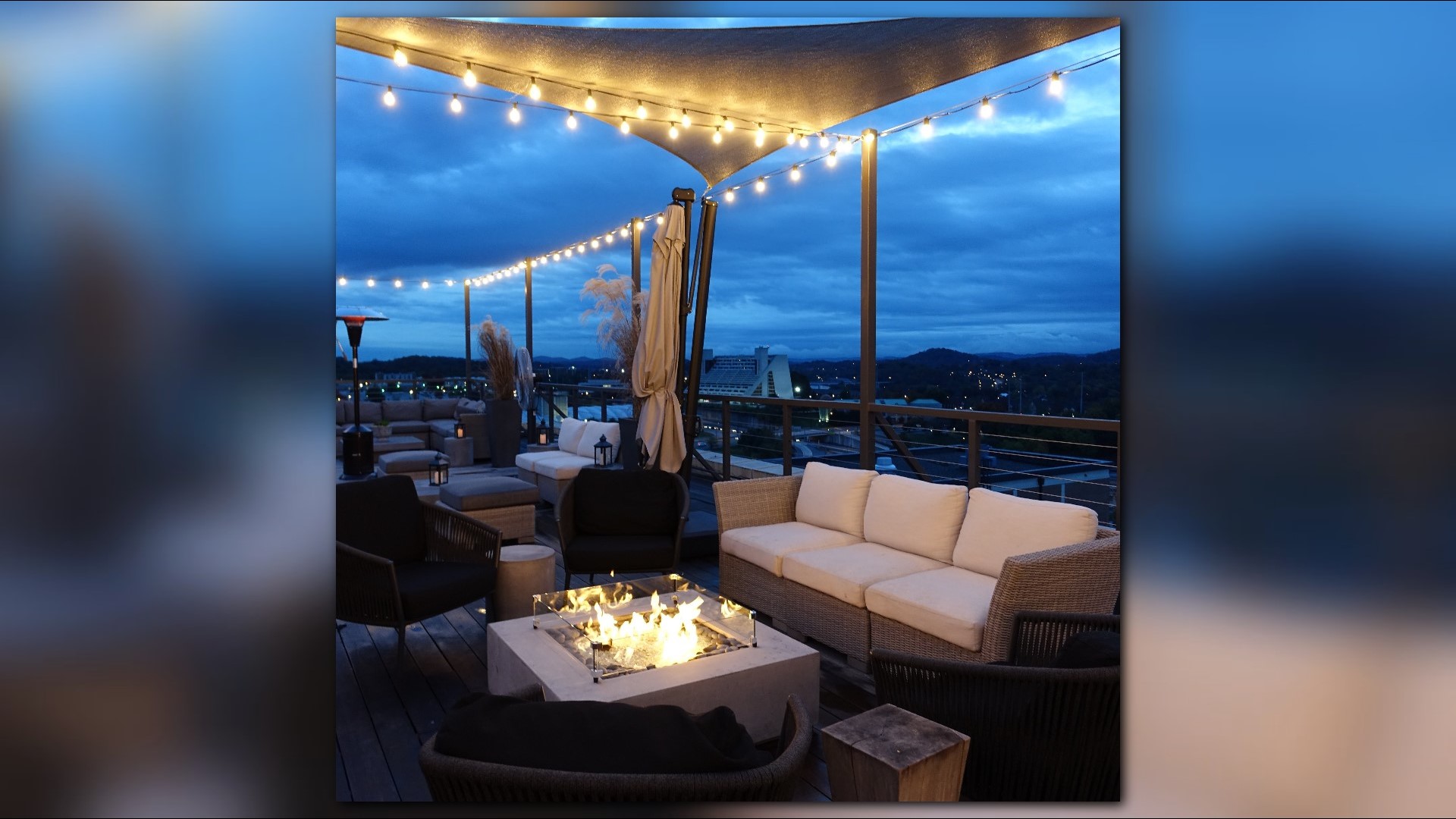 Downtown Vibes: Views from the Rooftop Bar of The Hyatt on Gay St ...