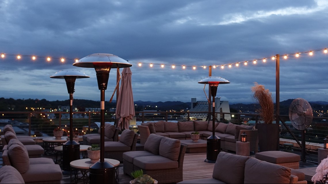 Downtown Vibes: Views from the Rooftop Bar of The Hyatt on Gay St ...