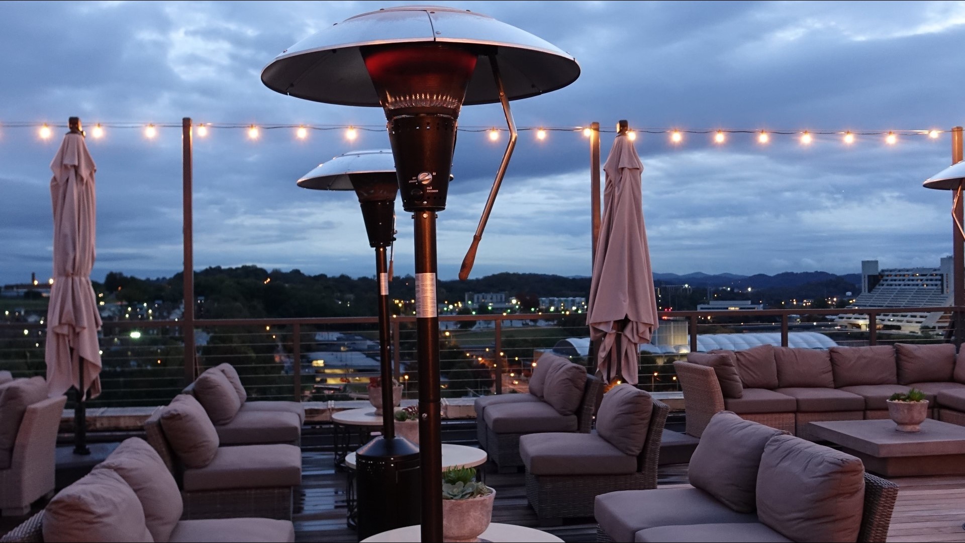 Downtown Vibes: Views from the Rooftop Bar of The Hyatt on Gay St ...