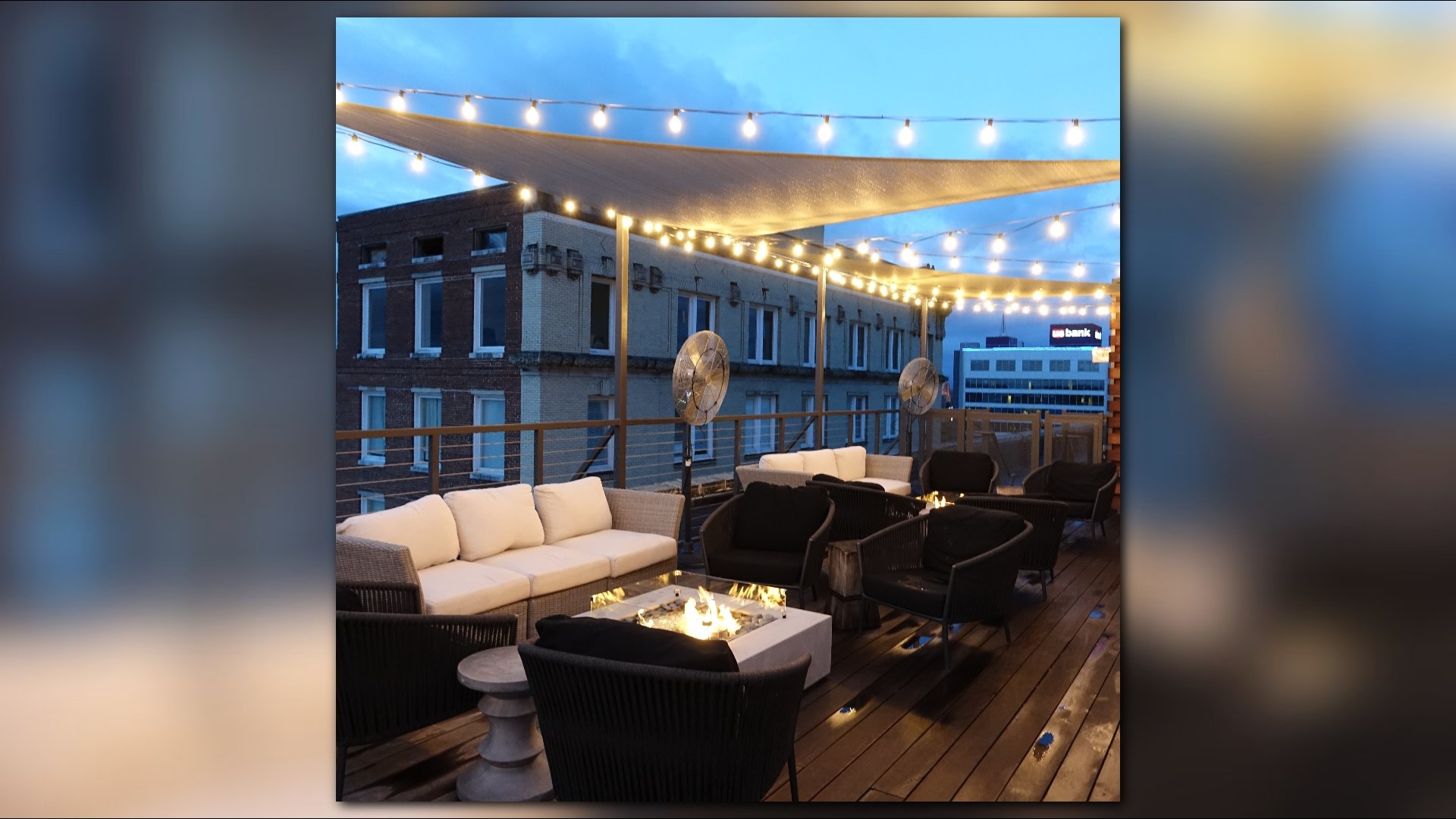 Downtown Vibes: Views from the Rooftop Bar of The Hyatt on Gay St ...