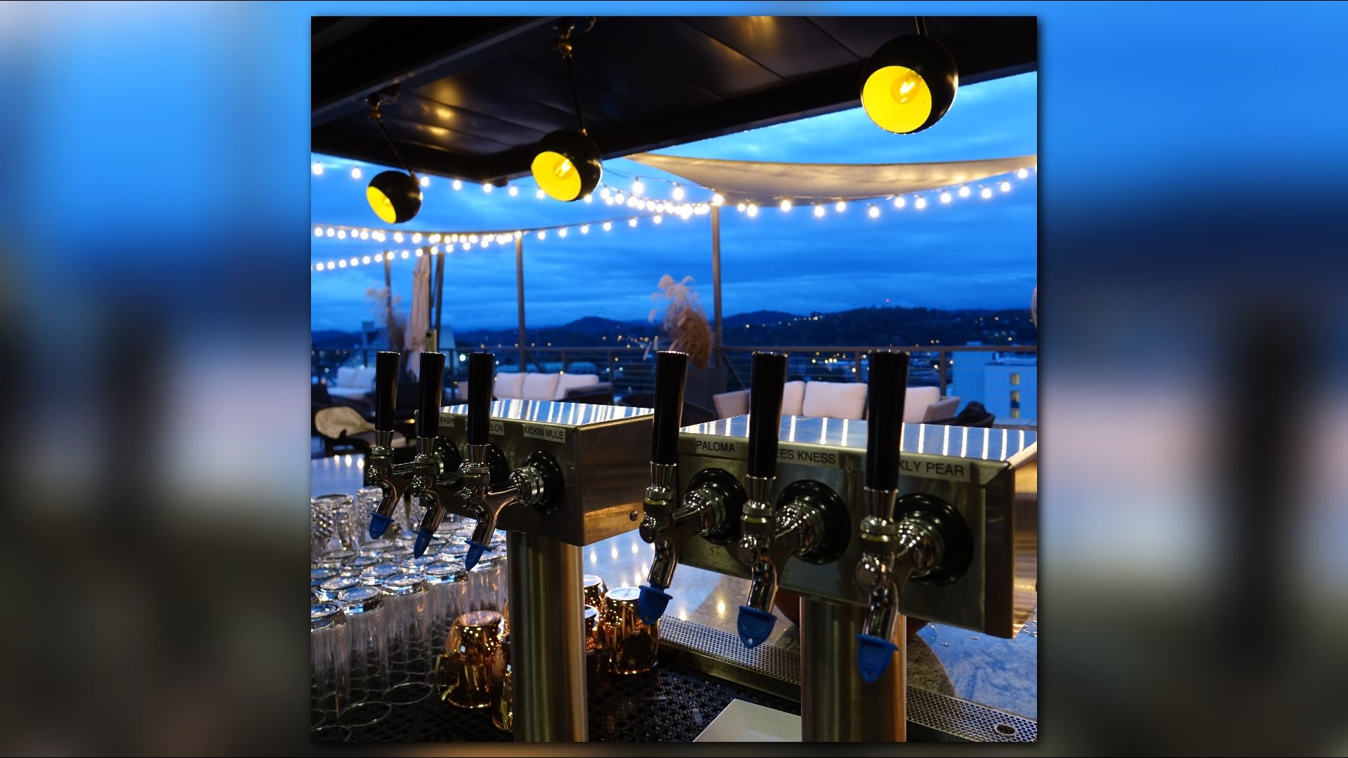 Downtown Vibes: Views from the Rooftop Bar of The Hyatt on Gay St ...