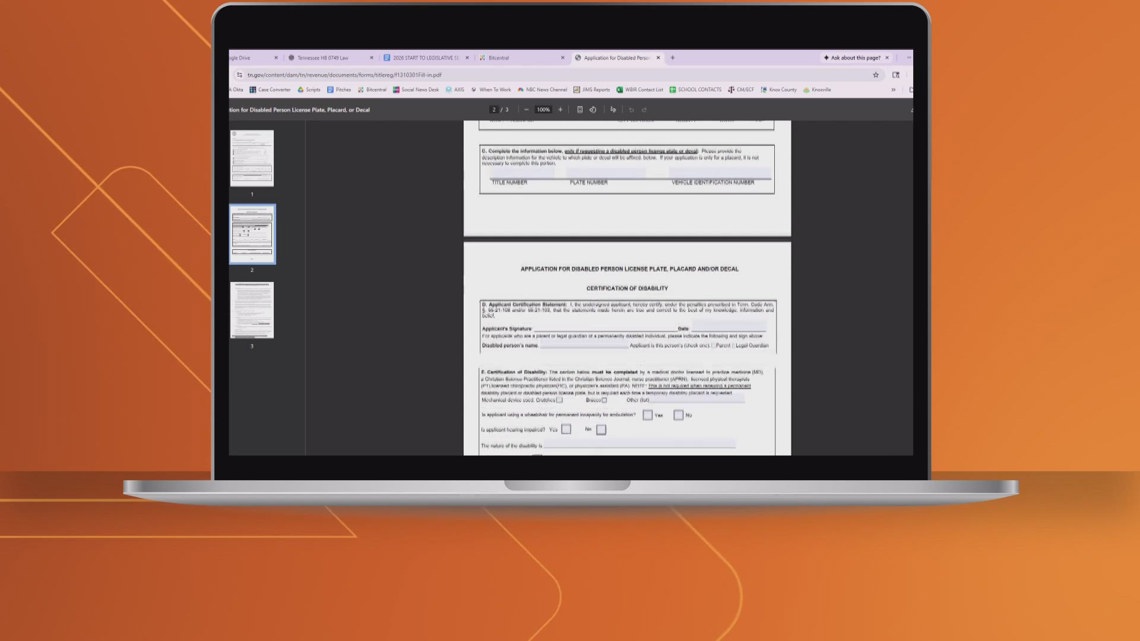 Pregnant drivers in TN could get disabled parking pass under proposed ...