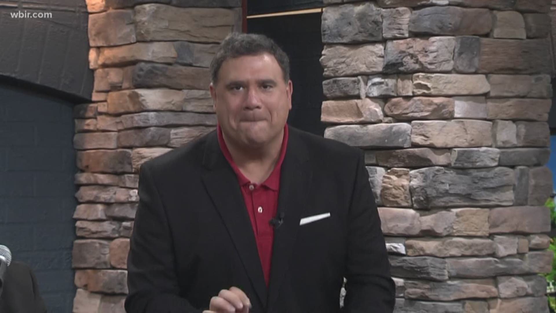 A moment when Russell shows off his musical talents | wbir.com