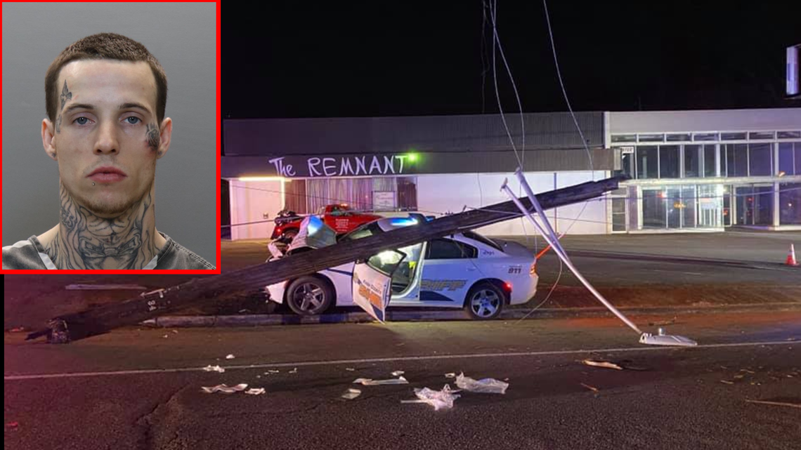 KCSO: Deputy injured after suspect crashed into patrol cars during high ...
