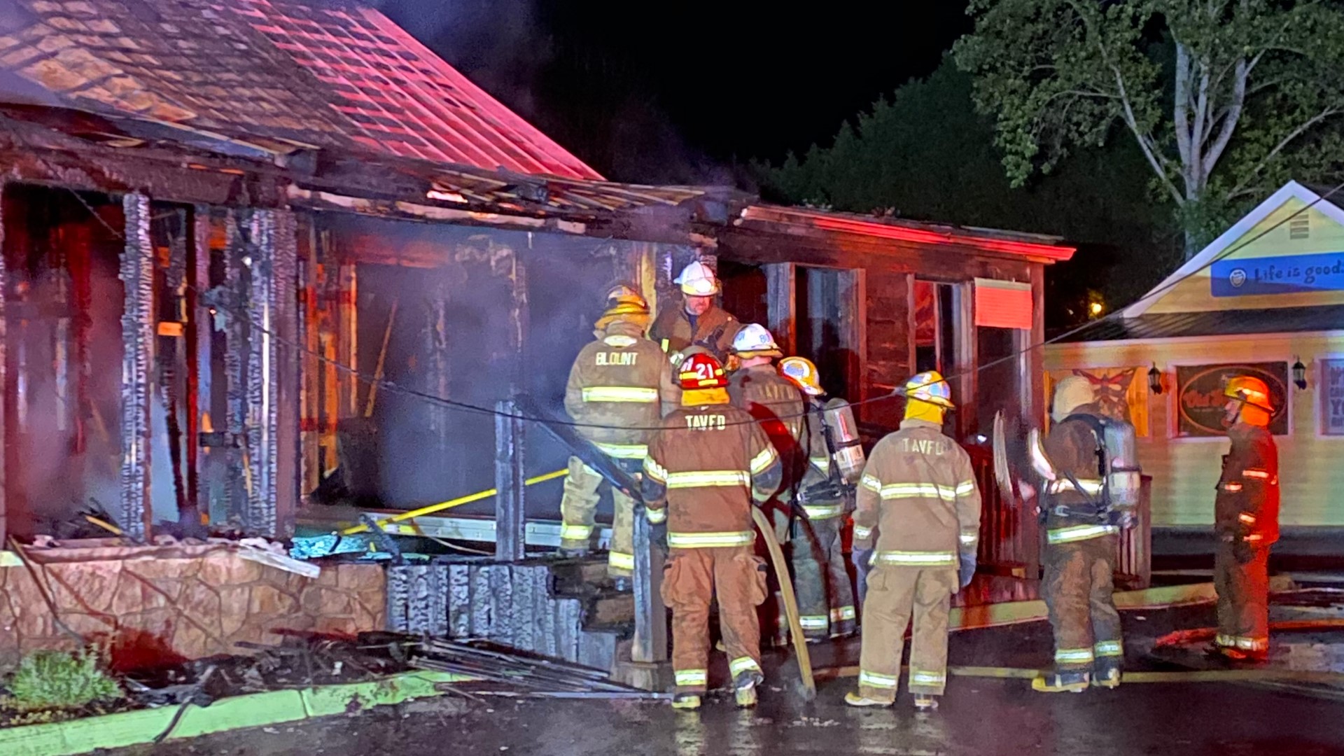 Misty Morning Cafe in Townsend badly damaged after catching fire ...